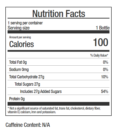 WATER, VITAMIN REFRESH Nutrition – Hills & Hollows